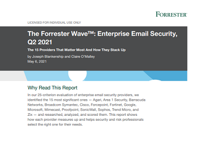 The Forrester Wave™: Enterprise Email Security